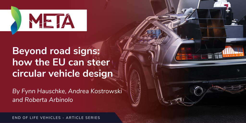 Beyond road signs: how the EU can steer circular vehicle design - New Leaf